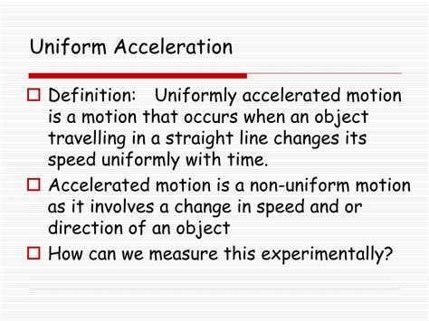 What Does The Second Hand Of A Watch Represent Uniform Motion Or