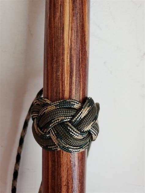 Camouflage Hiking Staff Walking Stick Etsy