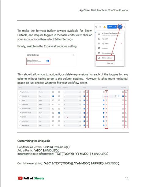 AppSheet Best Practices You Should Know