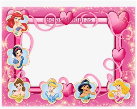 Download Download Etiquetas Escolar Princesas Disney Clipart Molduras