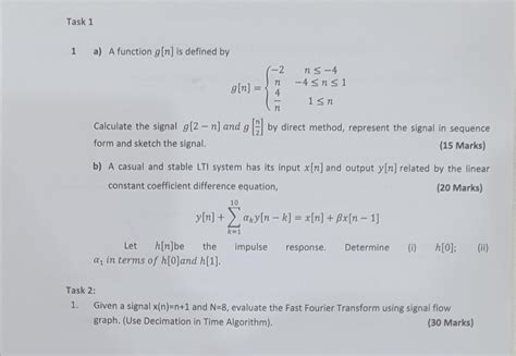 1 A A Function G N Is Defined By