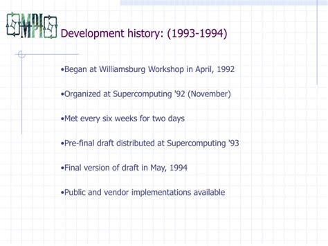 Ppt Mpi Message Passing Interface Powerpoint Presentation Free