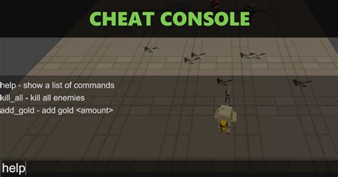 Cheat Console Utilities Tools Unity Asset Store