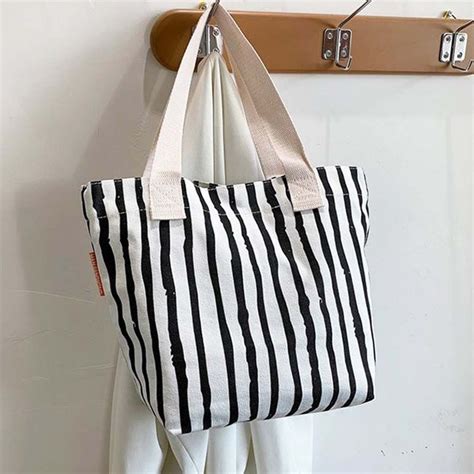 여성 패션 토트백 줄무늬 패턴 가방 여름 에코백 홈플러스 판매자택배