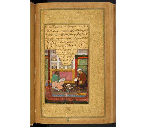 کتاب خمسه نظامی اکبر شاه گورکانی