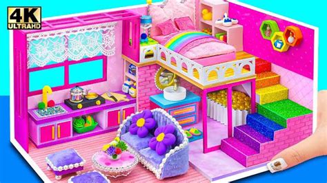 کاردستی با کارتون ساخت اتاق خواب و حمام