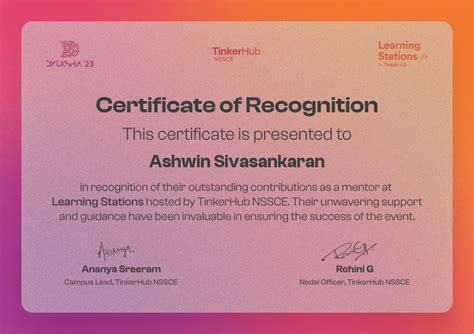 Ashwin Sivasankaran K On Linkedin Tinkerhub Flutter Dyuksha23