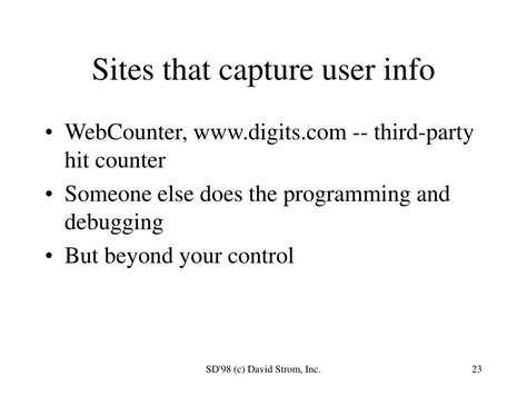 ppt evaluating web server log analysis tools powerpoint presentation