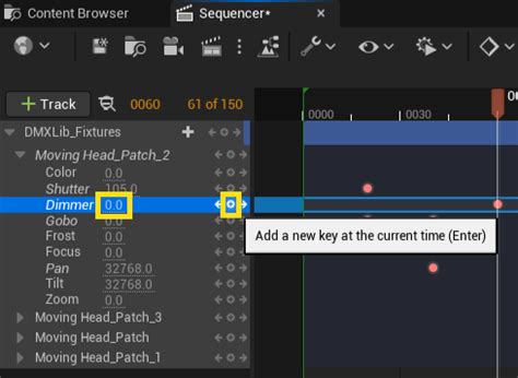 Dmx Sequencer Integration In Unreal Engine Unreal Engine 5 3