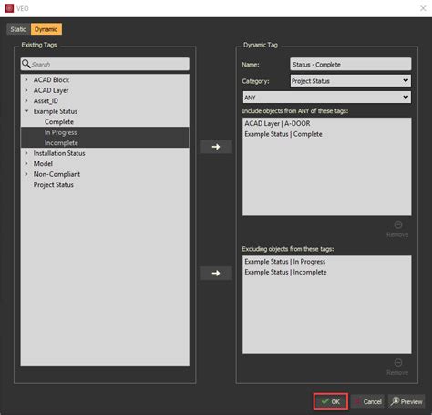 Create And Edit Dynamic Tags