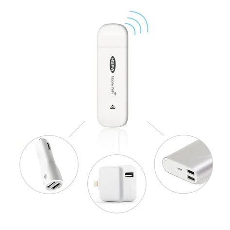 Portable Mobile 3G USB Wi Fi Modem Router MiNi WiFi Hotspot With Sim Card Slot In 3G Modems From