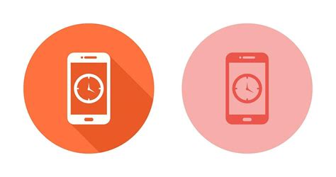 Clock App Vector Icon 27369470 Vector Art At Vecteezy