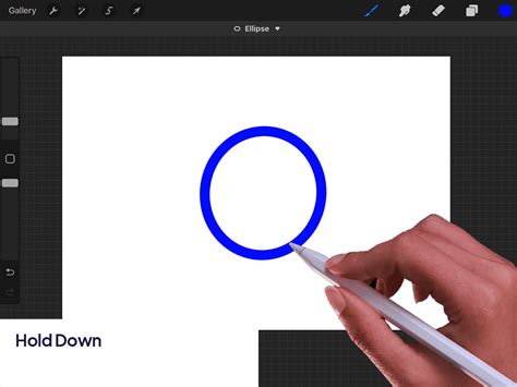 How To Draw A Perfect Circle In Procreate Brush Galaxy