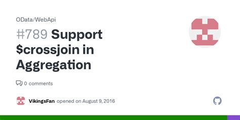 Support Crossjoin In Aggregation Issue 789 OData WebApi GitHub