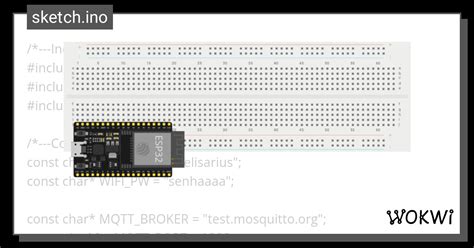 Mqqt Wokwi Esp32 Stm32 Arduino Simulator