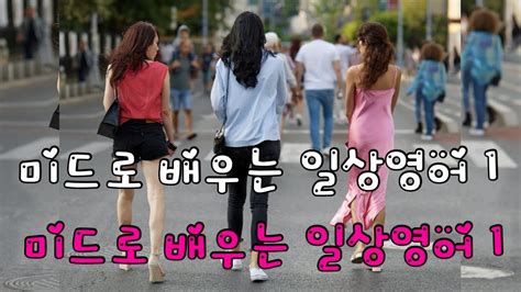 영어공부 어떻게 하시나요 가장 쉽게 원어민표현들 배울 수 있는 방법 편하게 듣기만해도 영어실력이 향상됩니다 미드로 배우는