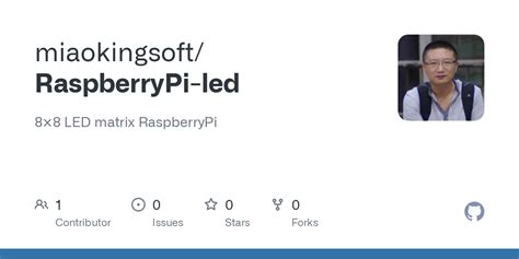 Github Miaokingsoft Raspberrypi Led Led Matrix Raspberrypi