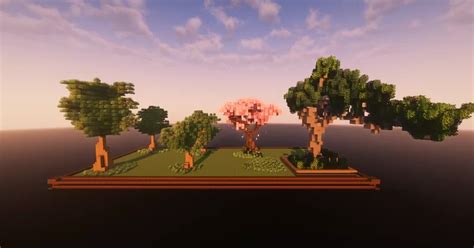 Tree Templates Minecraft Map