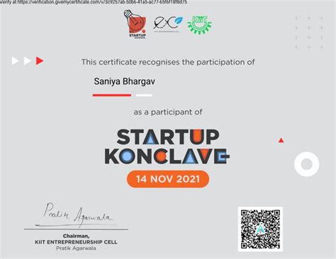 Hello Connections Im Elated To Share That I Attended Kiit Startup Conclave Organized By