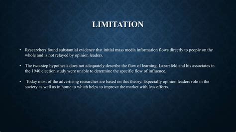 Two Step Flow Of Theory Pptx