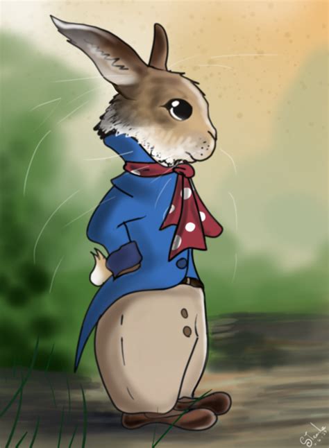 Digital Illustration Of Peter Rabbit 040423 By Stearleart On Newgrounds