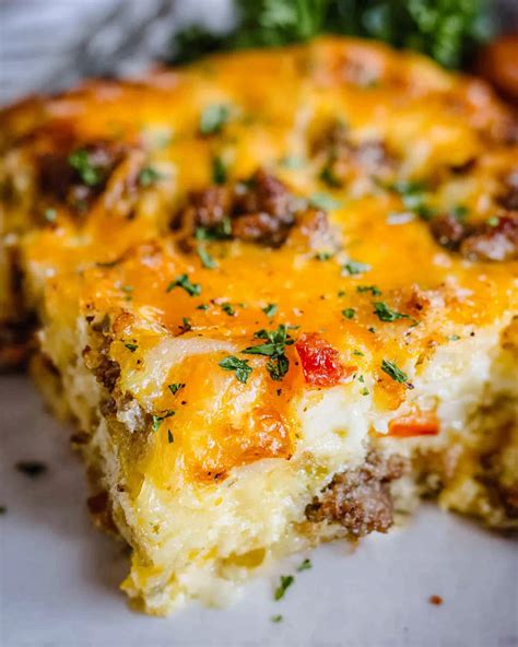 Best Breakfast Casserole With Sausage
