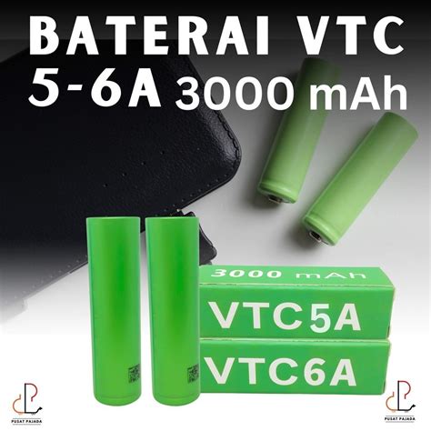 Jual Baterai VTC VTC Sony Authentic MAh MAh Vape Senter Battery Original Batre
