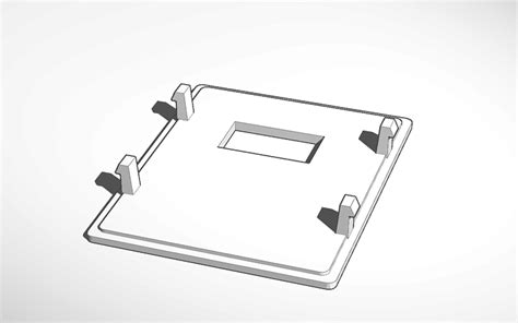 3d Design Arduino Leonardo Deckel Tinkercad