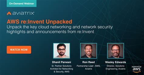 Aviatrix On Linkedin Awsreinvent Cloudnetworking Cloudsecurity Kubernetes Aiarchitectures