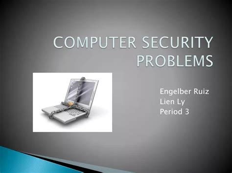 Ppt Computer Security Problems Powerpoint Presentation Free Download Id1899685 Ppt Computer Security Problems Powerpoint Presentation Free Download Id1899685
