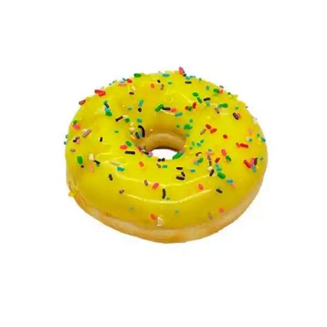 Dona Baño Amarillo Relleno Dulce De Leche Congelada Rappi