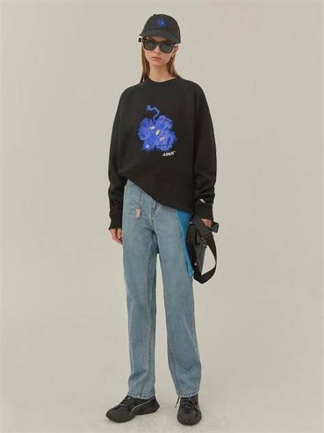 ADER ERROR BLUESSOM SWEATSHIRT Women S Fashion Coats Jackets And Outerwear On Carousell