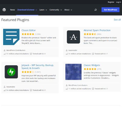 10 Plugin Penting Untuk Website Wordpress Amperakoding