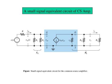 Common Source Jfet Small Signal Equivalent Circuit Electrical