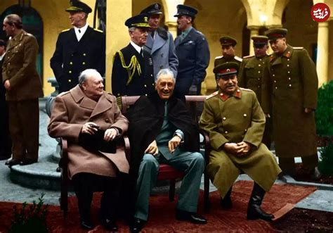 تصاویری از چرچیل، روزولت و استالین در تهران؛ 80 سال قبل