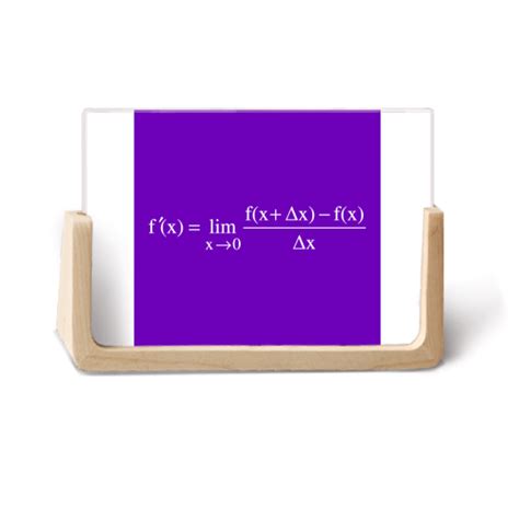Approximation Mathematical Formula Expressions Calculations Photo Wooden Photo Frame Tabletop