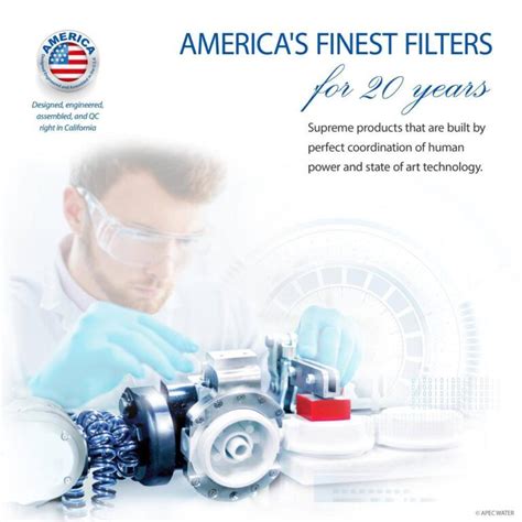 APEC Water Systems ROES 50 Essence Premium Quality 5 Stage Under Sink Reverse Osmosis Drinking