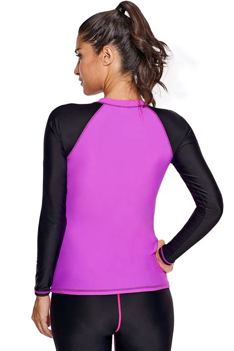 Womens Rash Guards Beach Groove Swimwear