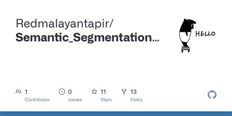 Github Redmalayantapirsemanticsegmentationfcn