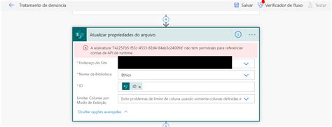 Imported Flow Cant Update Sharepoint File Properties Sharepoint