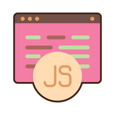 Java Script Generic Color Lineal Color Icon