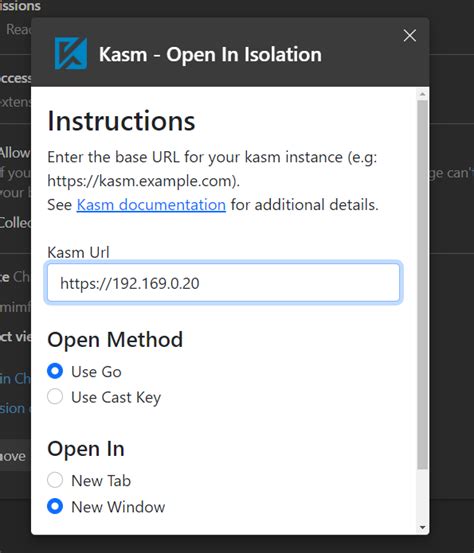 Kasm Extension Not Working Properly · Issue 170 · Kasmtechworkspaces Issues · Github