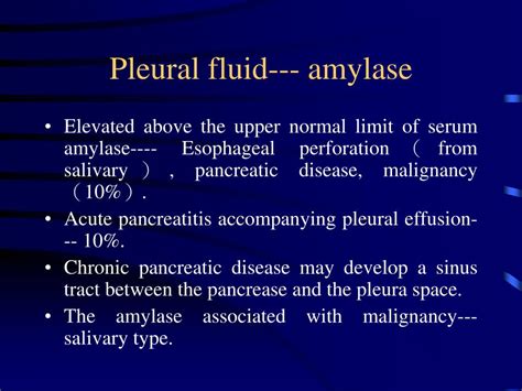 Ppt Physiology Of Pleural Fluid Production And Benign Pleural Effusion Powerpoint