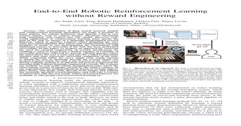 Pdf End To End Robotic Reinforcement Learning Without Reward Dokumen Tips