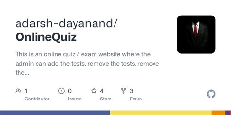GitHub Adarsh Dayanand OnlineQuiz This Is An Online Quiz Exam