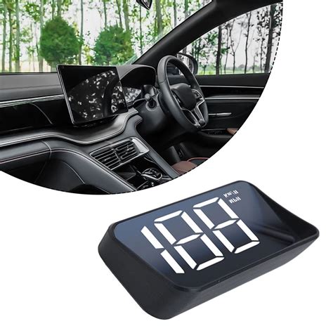 ลดล้างสต๊อก Car Head Up Hd Display Gps Speedometer Kmh Digital Hud Windshield Projector Shopee