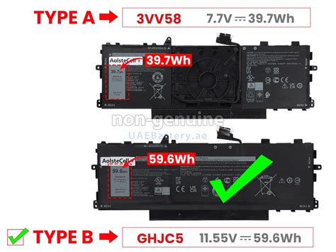 Dell Latitude 9420 2 In 1 Replacement Battery Uaebattery
