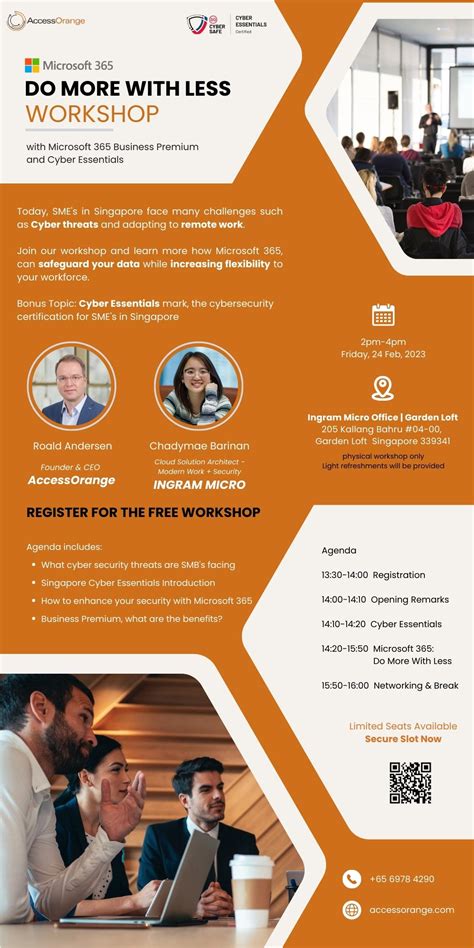 Invitation To Microsoft 365 Workshop On Feb 24th Accessorange