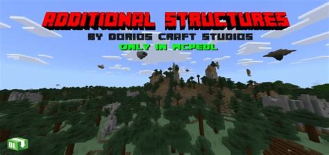 Additional Structures V1 1 Sky Update Addon For Minecraft