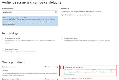 Create A MailChimp Account Support Center